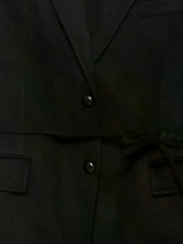 SEMICOUTURE Belted Wool Coat