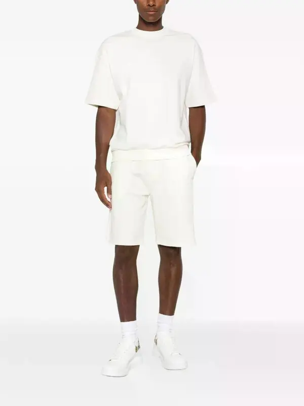 Karl Lagerfeld Logo-embossed Drawstring Shorts
