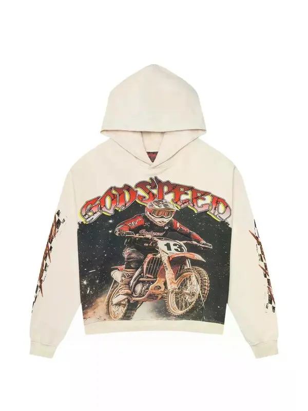 GODSPEED Graphic-print Long-sleeve Hoodie