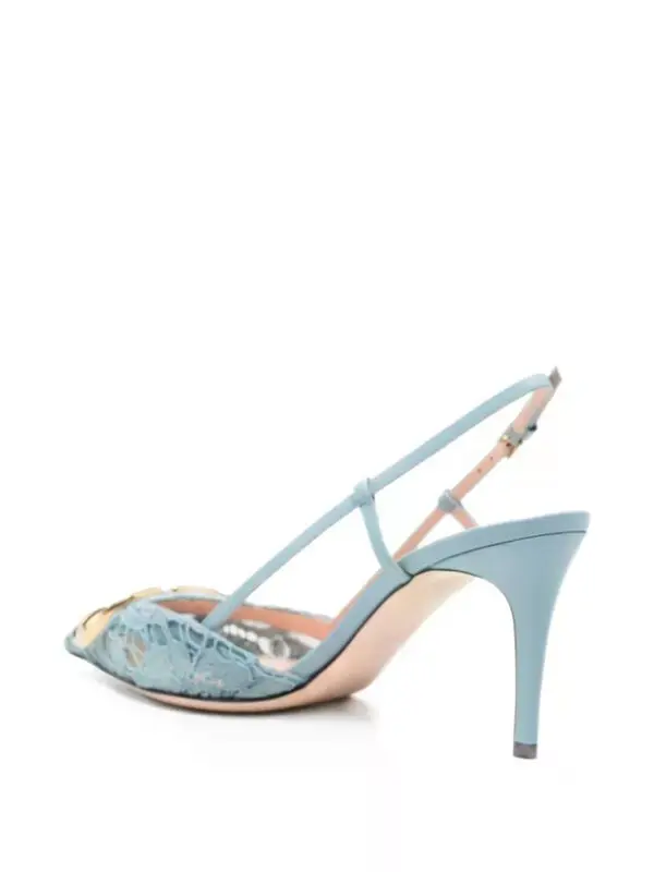 Valentino Garavani Lace-detail Pumps