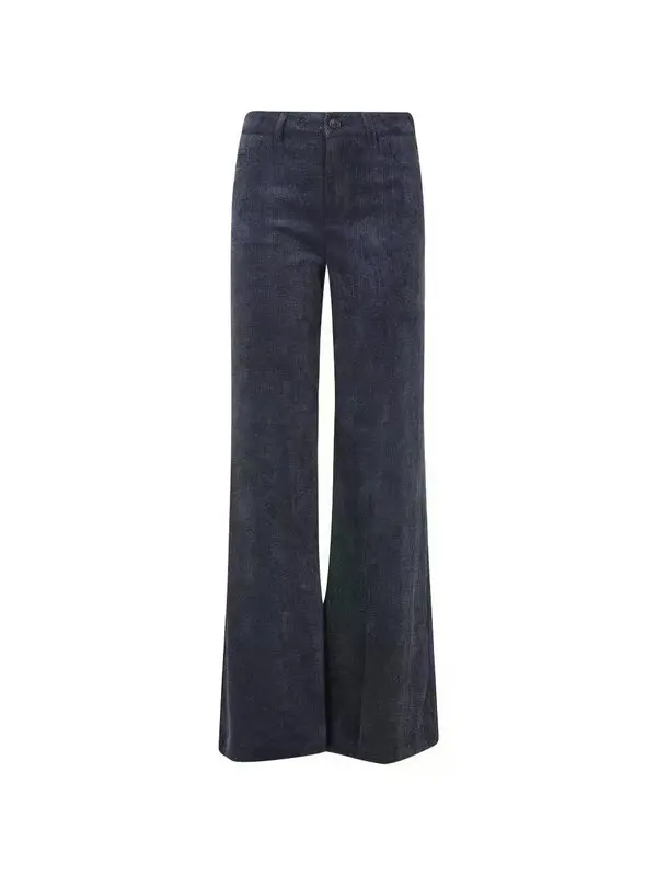 ERMANNO FIRENZE Glitter-detail Corduroy Flared Trousers