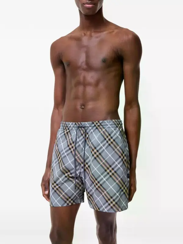 Burberry Check Swim Shorts