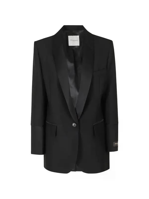 ERMANNO FIRENZE Single-breasted Peak-lapels Blazer