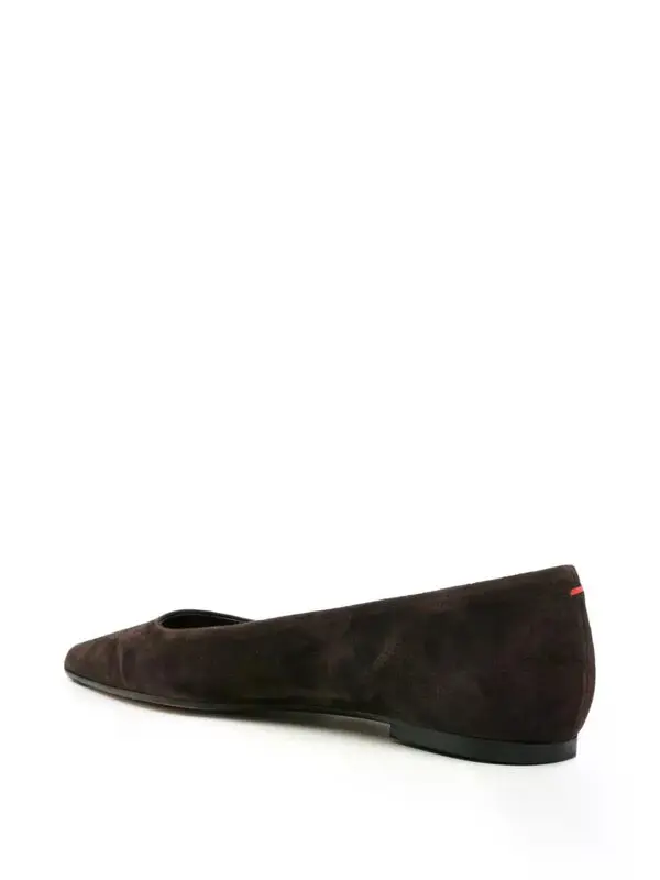 AeydĒ Cassy Pointed-toe Pumps - Brown