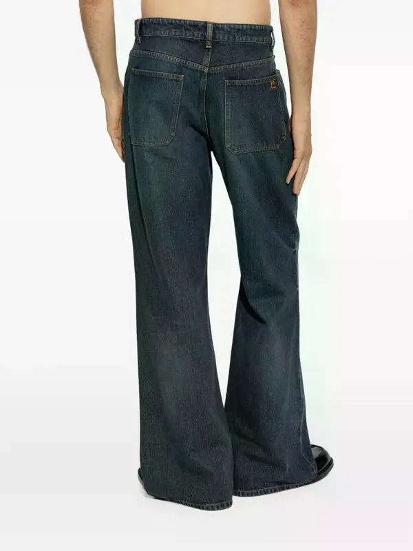 COURREGES Denim Hammer Baggy Pants