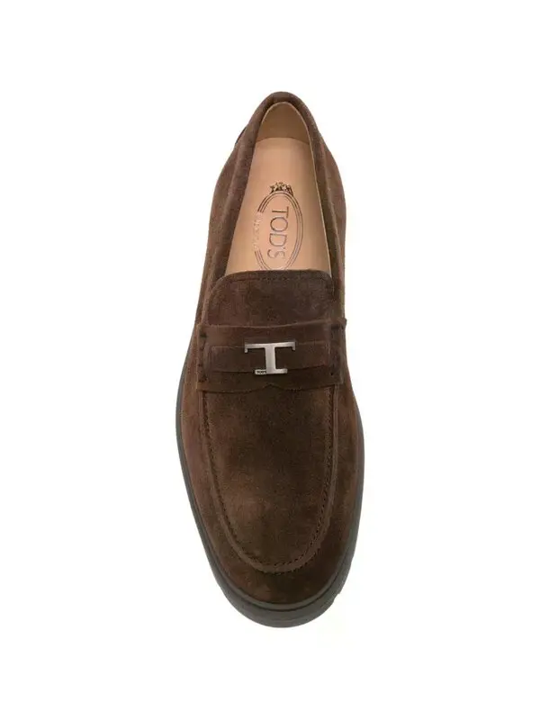 TOD'S T-plaque Loafers