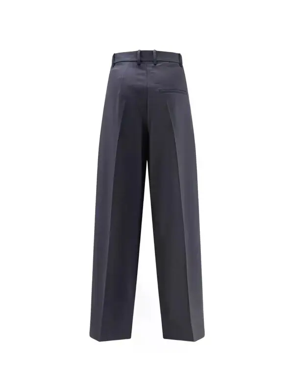 ALYSI Pleated Wide-leg Trousers