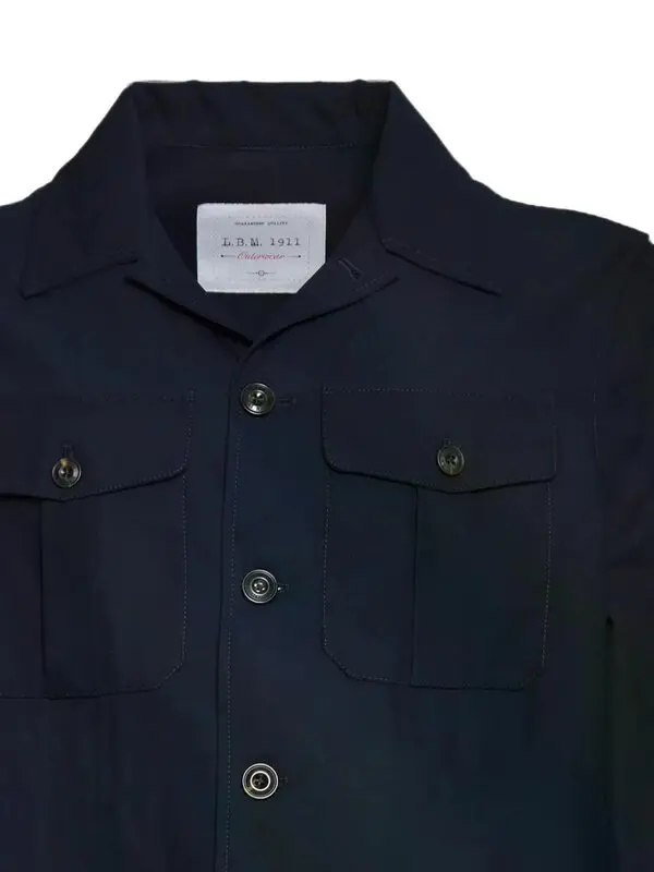 L.B.M. 1911 Flap-pocket Button-up Shirt Jacket