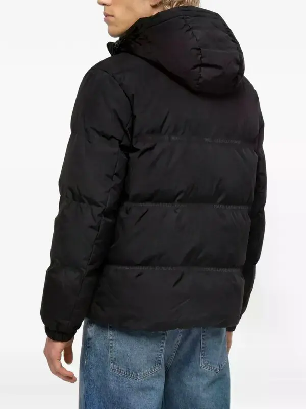 Karl Lagerfeld Regular Logo Puffer Jacket