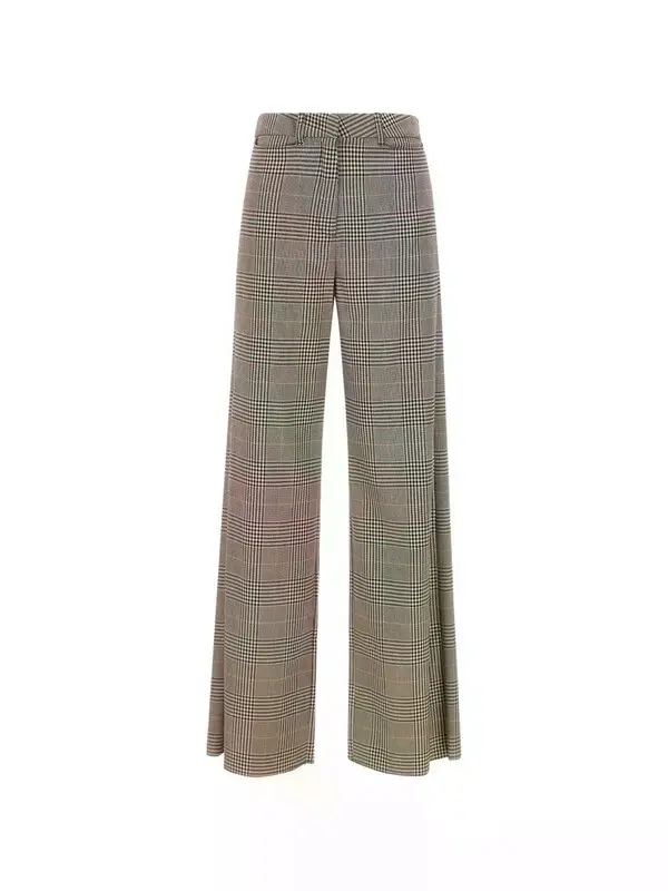 Marella Check-pattern Trousers