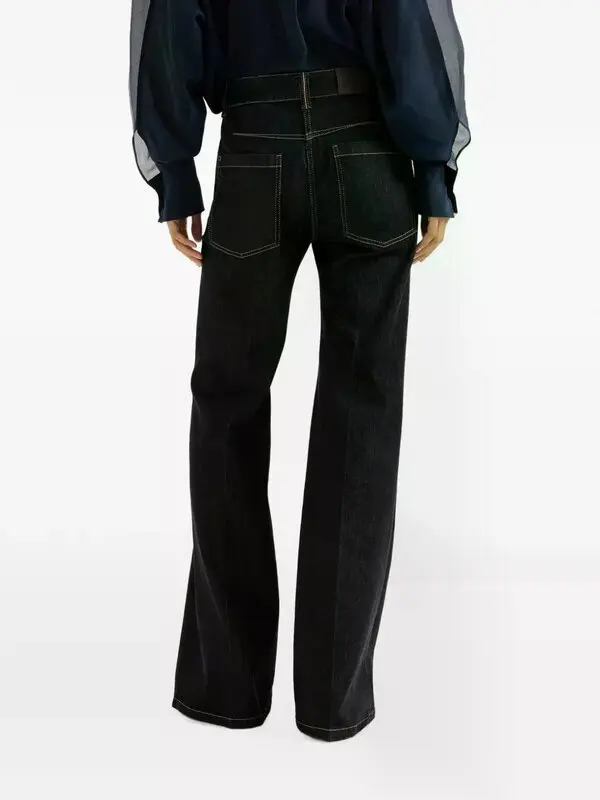 Brunello Cucinelli Monile Flared-leg Jeans
