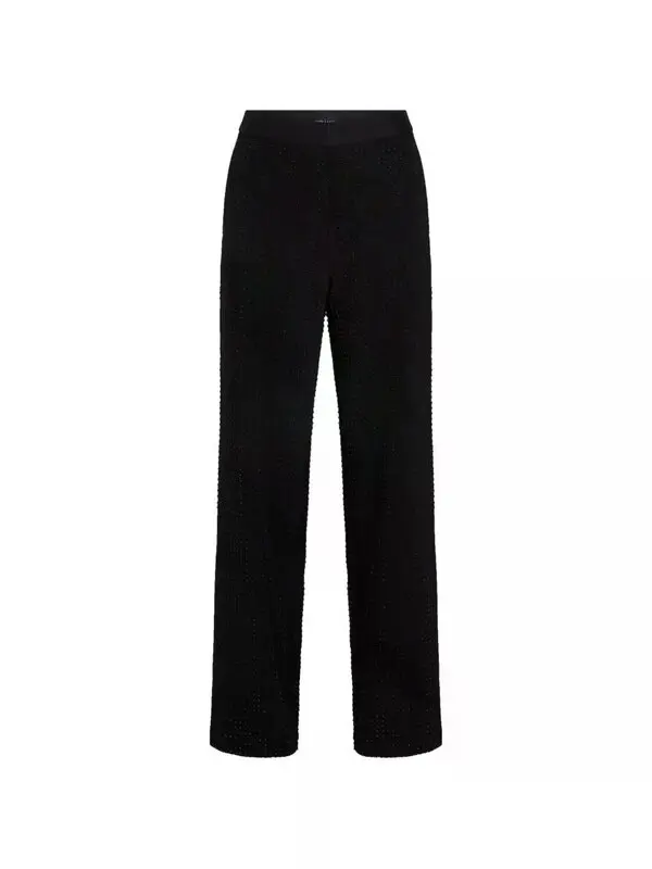 Karl Lagerfeld Rhinestone Tailored Pants