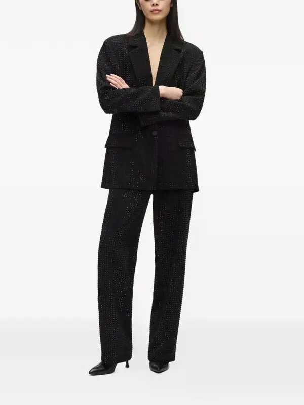 Karl Lagerfeld Tailored Rhinestone Trousers