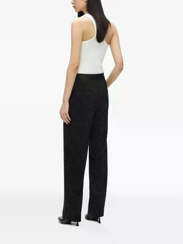 Karl Lagerfeld Tailored Rhinestone Trousers