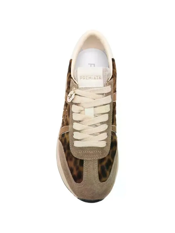 Premiata Beth Leopard Print Sneakers