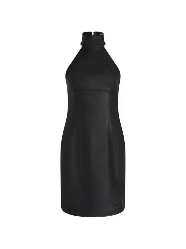 Karl Lagerfeld Halterneck Mini Dress - Black