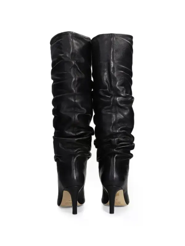 THE SELLER Ruched Pointed-toe Boots