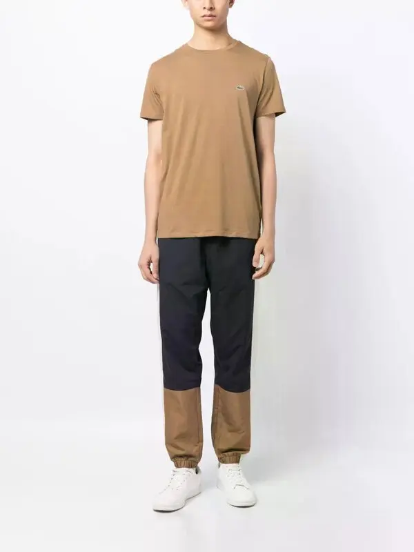 Lacoste Logo-embroidered Cotton T-shirt