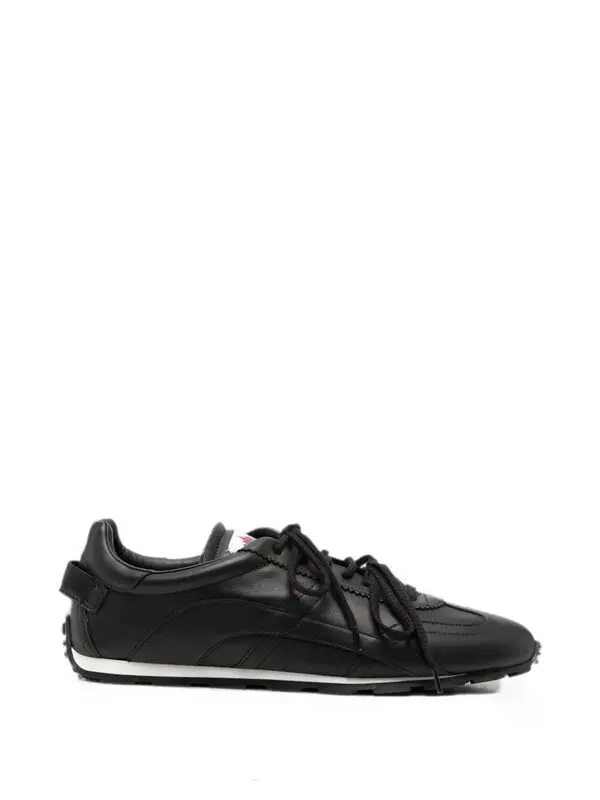 Dsquared2 Maple-leaf Leather Sneakers