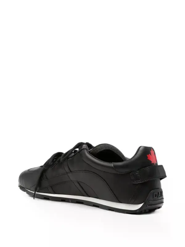 Dsquared2 Maple-leaf Leather Sneakers