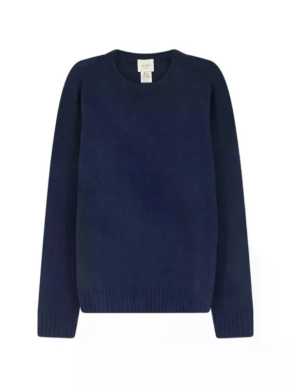 ALYSI Ribbed-trim Sweater