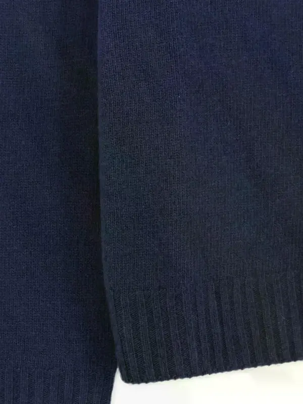 ALYSI Ribbed-trim Sweater