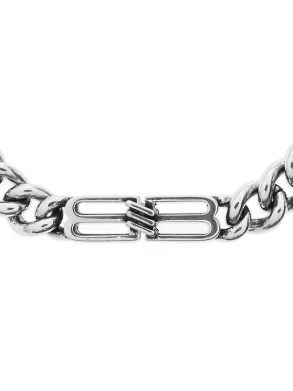 Balenciaga Bb Icon Unity Curb-link Bracelet