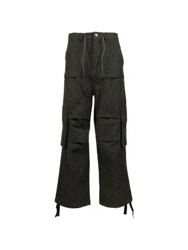 FILTH Distressed Drawstring Cargo Pants
