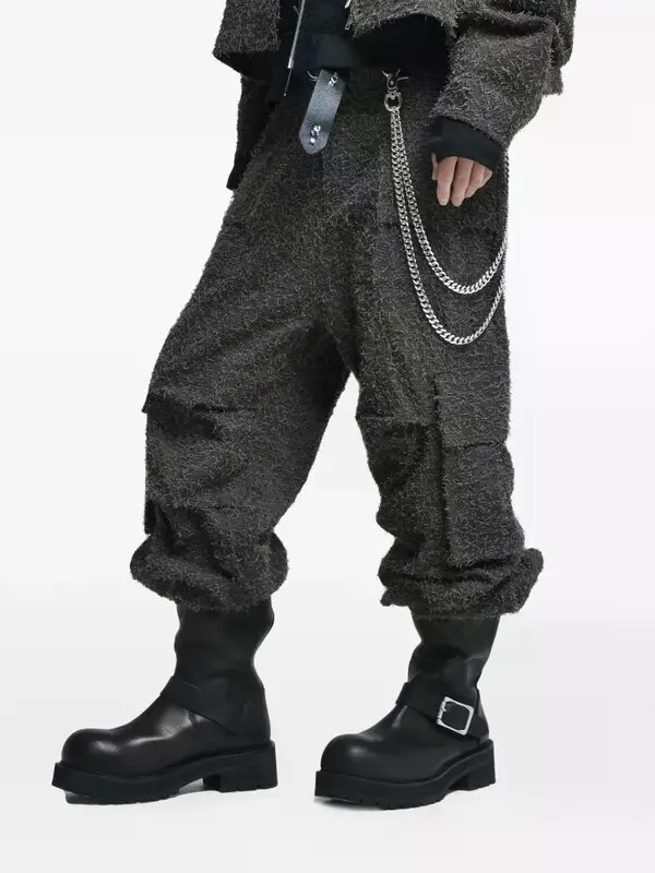 FILTH Distressed Drawstring Cargo Pants