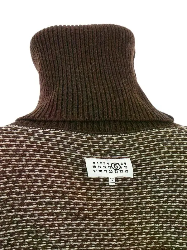 MAISON MARGIELA Geometric-pattern Mini Dress