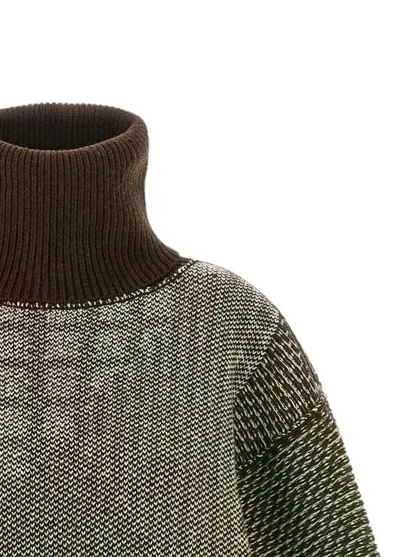 MAISON MARGIELA Geometric-pattern Mini Dress