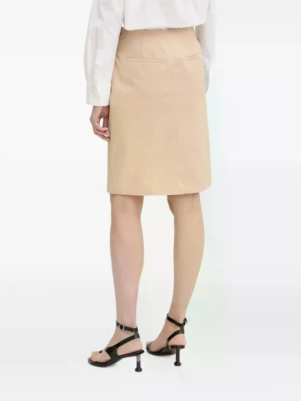 ISABELLE BLANCHE Knot-detail Wrap Mini Skirt