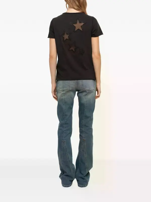 Zadig&Voltaire Fishnet Henley T-shirt