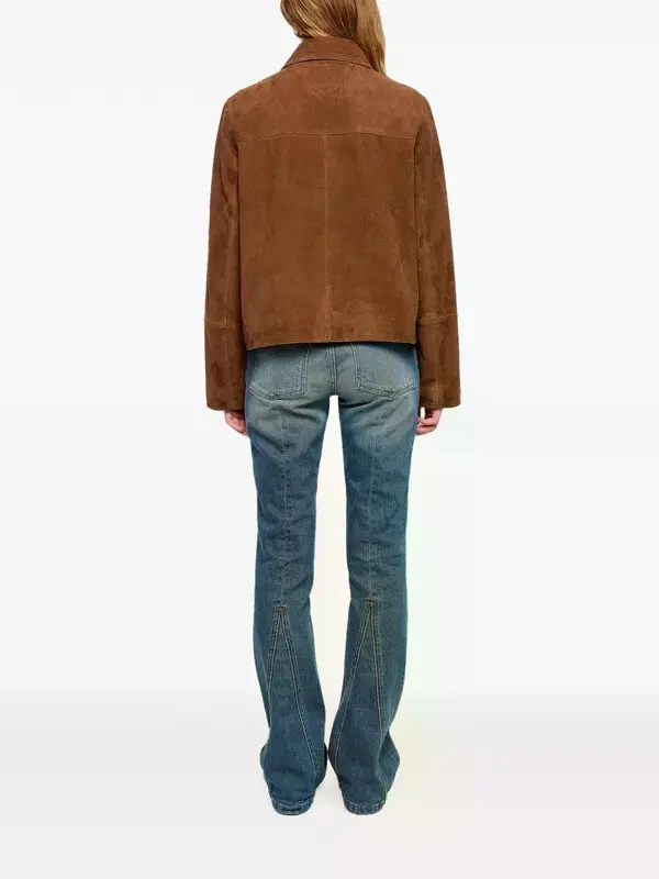 Zadig&Voltaire Lessa Suede Leather Jacket