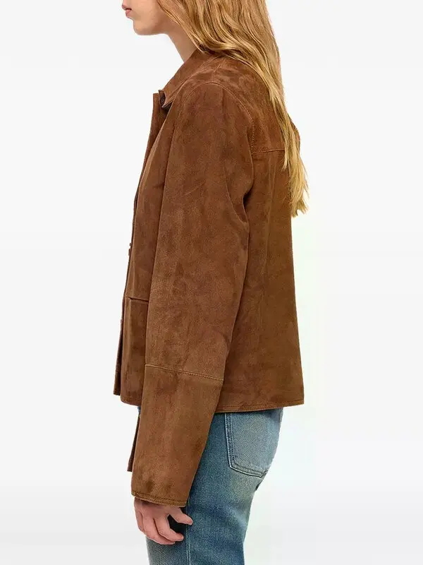 Zadig&Voltaire Lessa Suede Leather Jacket