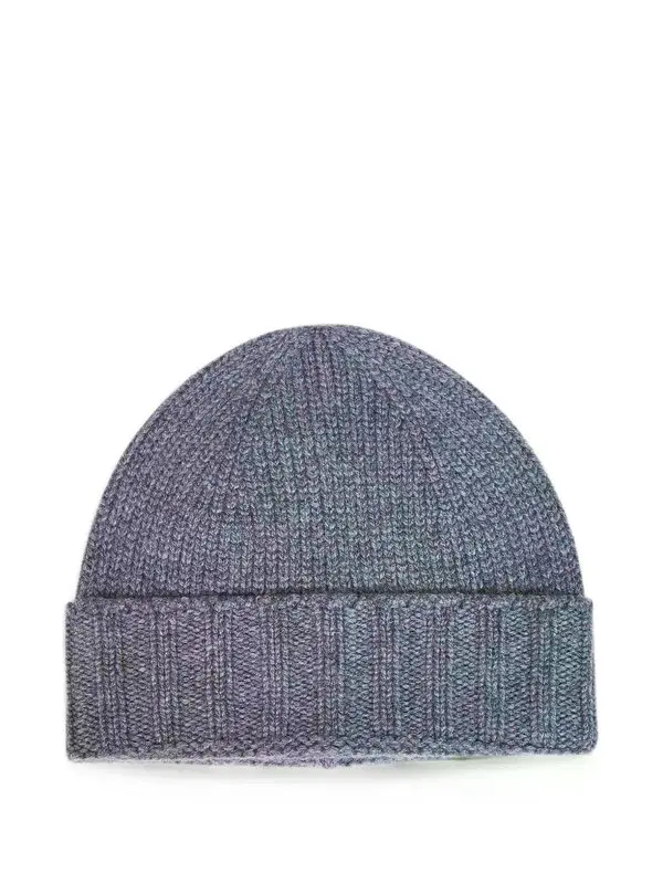D4.0 Ribbed-knit Beanie Hat