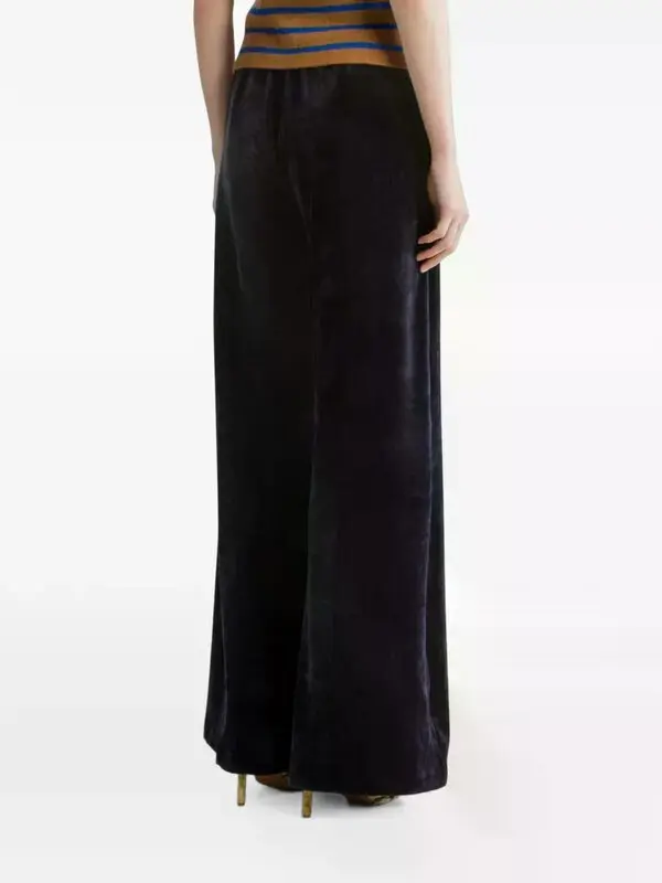 FORTE_FORTE High-waisted Wide-leg Trousers
