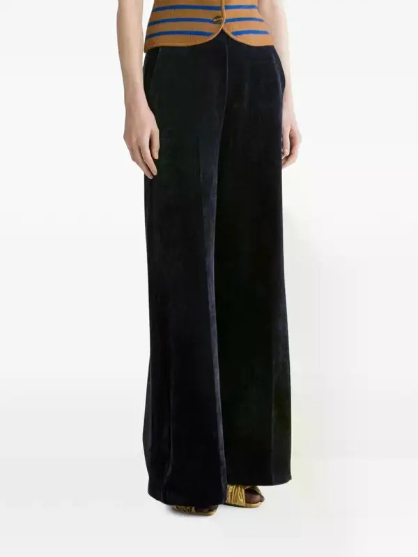 FORTE_FORTE High-waisted Wide-leg Trousers