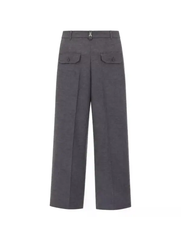 Patrizia Pepe Pressed-crease Tailored Trousers