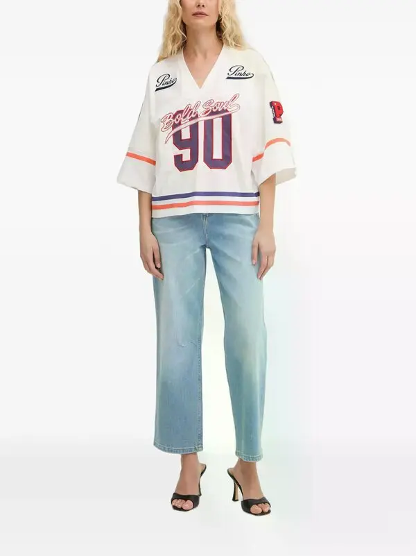 Just Cavalli Faded-effect Straight-leg Jeans
