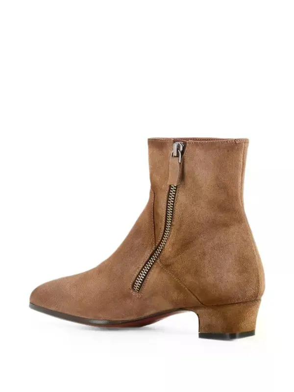 ALEXANDER HOTTO Suede Ankle Boots