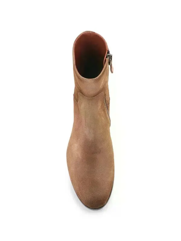 ALEXANDER HOTTO Suede Ankle Boots