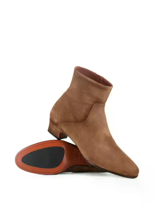 ALEXANDER HOTTO Suede Ankle Boots