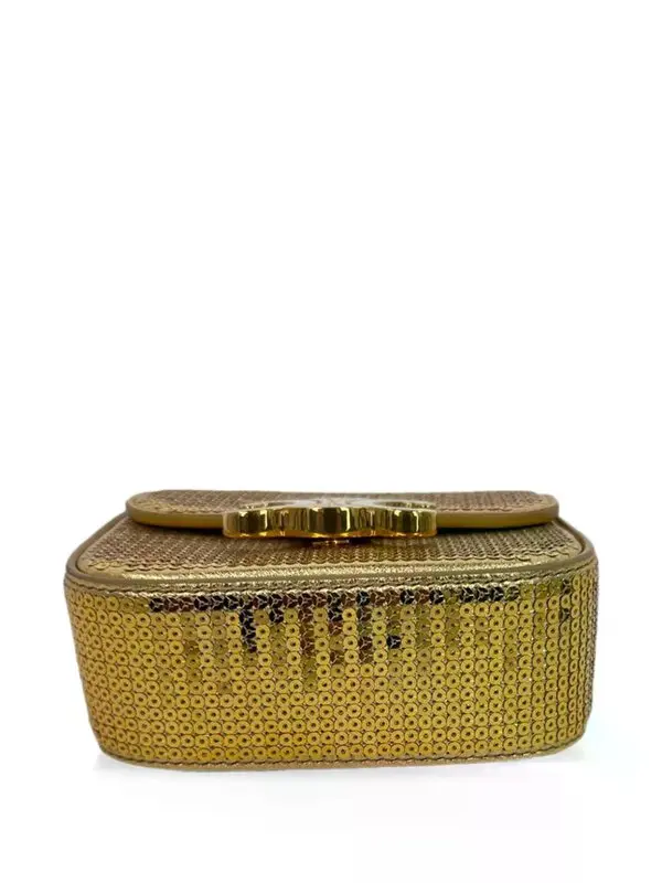Celine Mini Triomphe Sequin Crossbody Bag