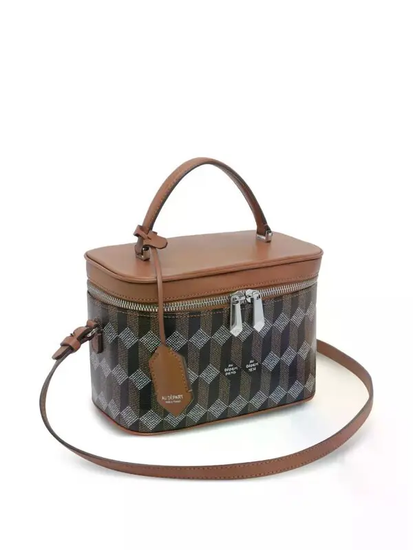 AU DEPART Etoile Leather Shoulder Bag