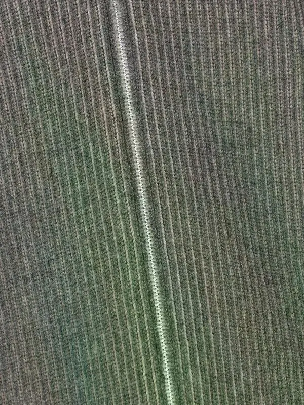 Brunello Cucinelli Ribbed-knit Zip-up Cardigan