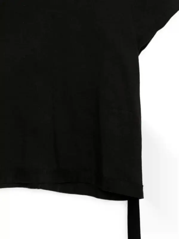 Rick Owens Strap-detail Crop T-shirt