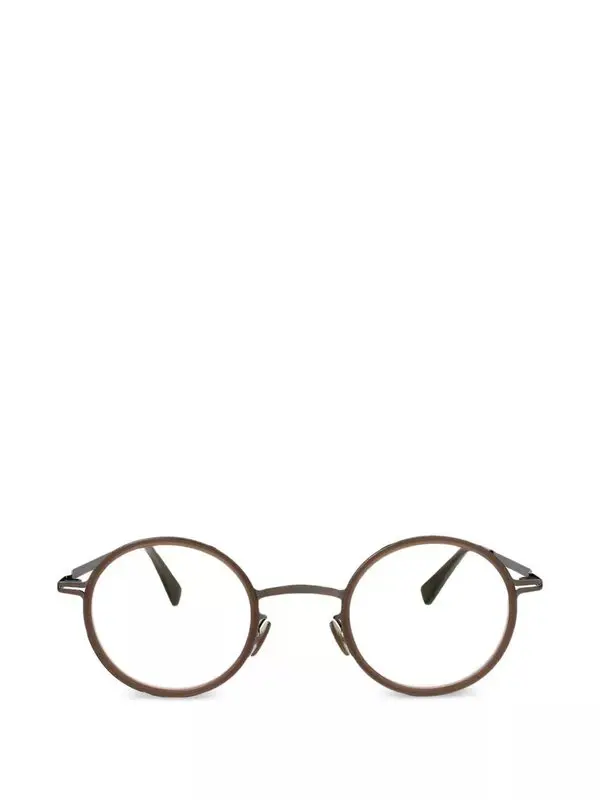 Mykita Eetu Round-frame Glasses - Brown