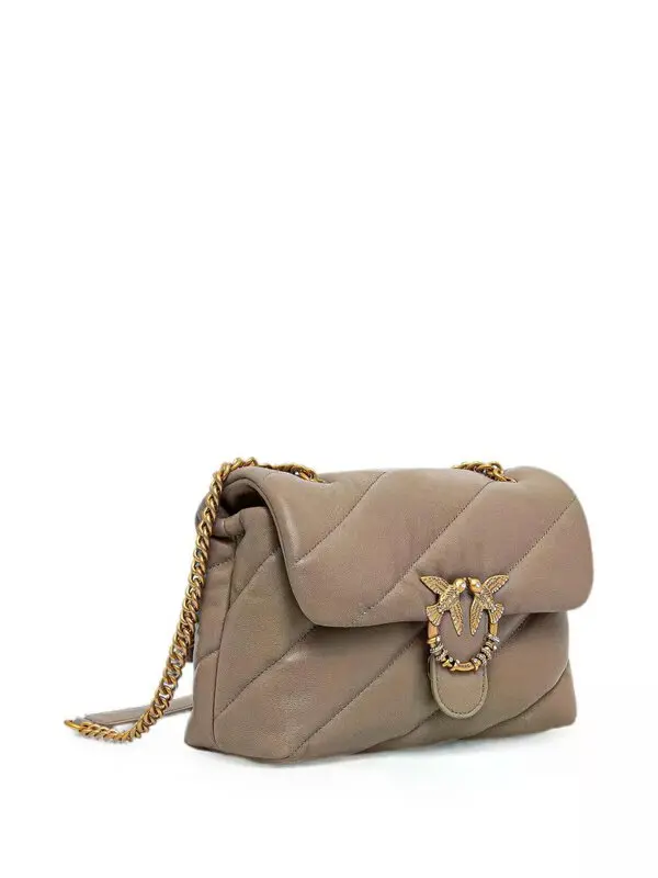 Pinko Love Birds Quilted Shoulder Bag