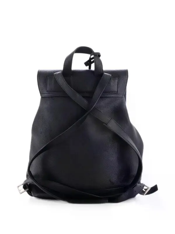 Saint Laurent Sac De Jour Leather Medium Backpack - Black